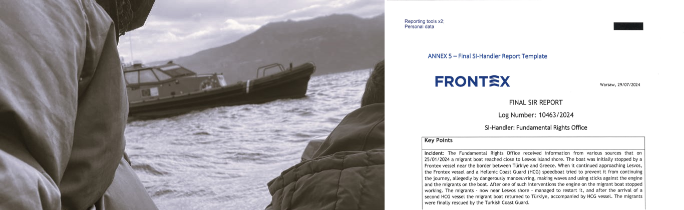 Frontex Covering Up Greek Pushbacks – Aegean Boat Report